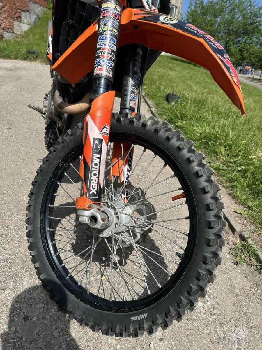 KTM EXC 2011 in Vilnius, with an engine capacity of 0.53 L and mileage of 70 thousand km for 2500 €, photo 7 on AUTOMOTO.COM.LV