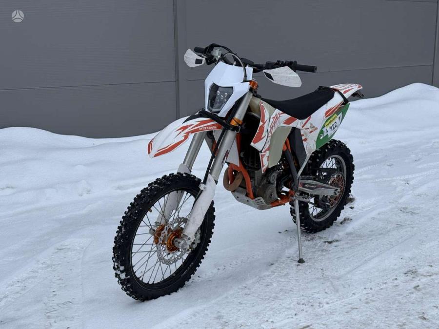 KTM EXC 2013 Viļņa, ar dzinēja tilpumu 0.25 L un nobraukumu 390 tūkst. km par 2800 €, foto 1 vietnē AUTOMOTO.COM.LV