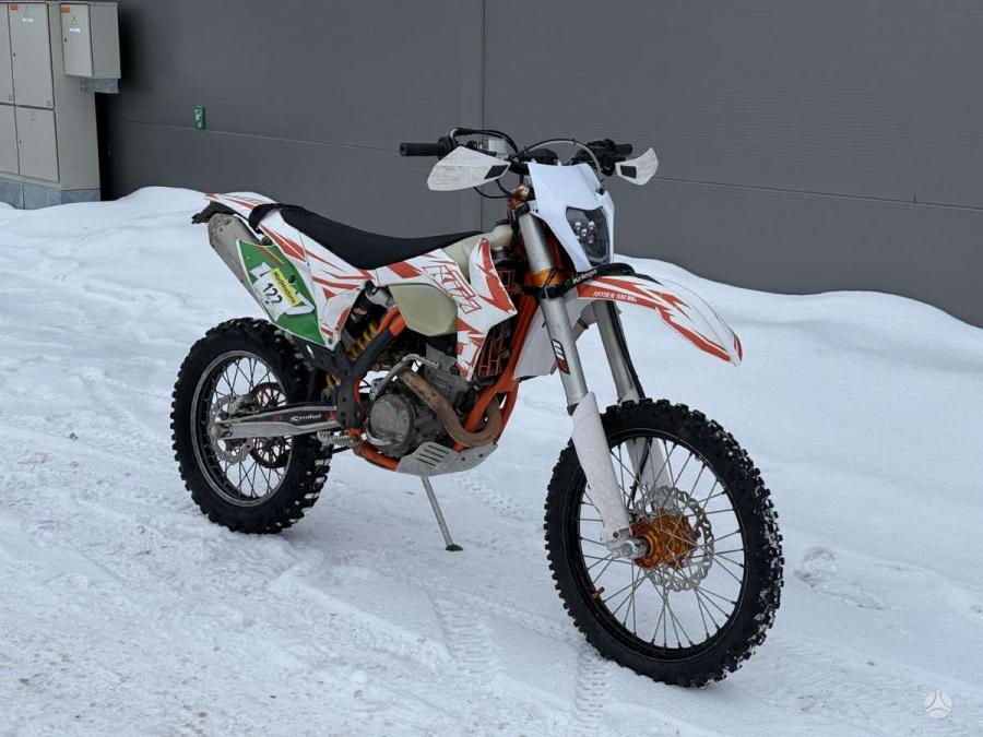 KTM EXC 2013 Viļņa, ar dzinēja tilpumu 0.25 L un nobraukumu 390 tūkst. km par 2800 €, foto 2 vietnē AUTOMOTO.COM.LV