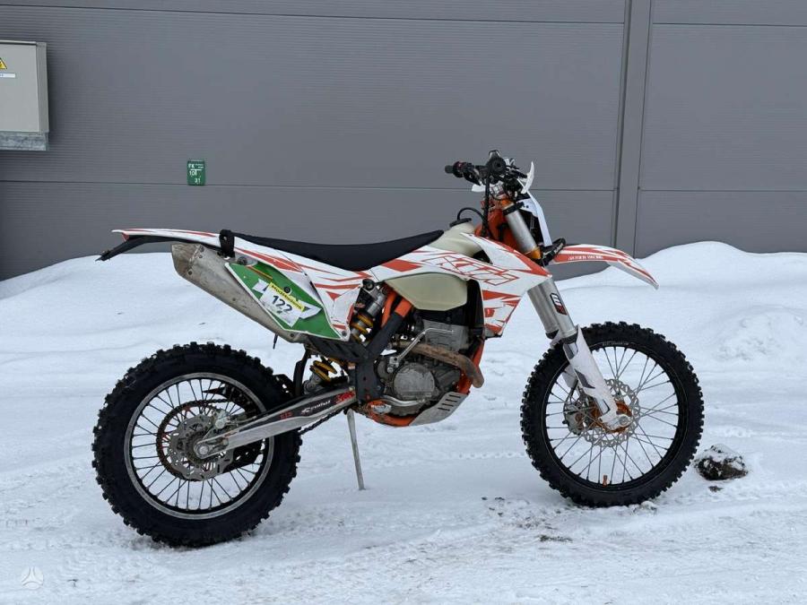 KTM EXC 2013 Viļņa, ar dzinēja tilpumu 0.25 L un nobraukumu 390 tūkst. km par 2800 €, foto 4 vietnē AUTOMOTO.COM.LV