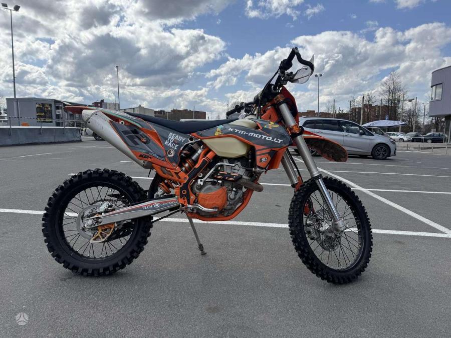 KTM EXC 2014 Viļņa, ar dzinēja tilpumu 0.35 L un nobraukumu 5 tūkst. km par 4500 €, foto 1 vietnē AUTOMOTO.COM.LV