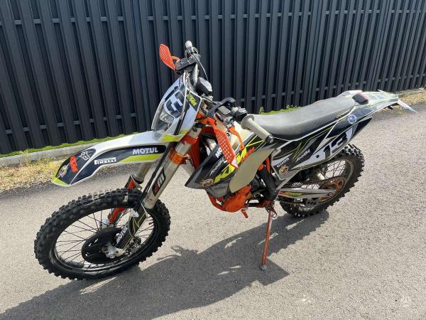 KTM EXC 2015 in Vilnius, with an engine capacity of 0.35 L and mileage of 17 thousand km for 5150 €, photo 1 on AUTOMOTO.COM.LV