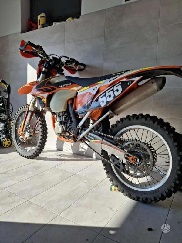 KTM EXC 2016 in Kretinga, with an engine capacity of 0.00 L and mileage of 5 thousand km for 4100 €, photo 2 on AUTOMOTO.COM.LV