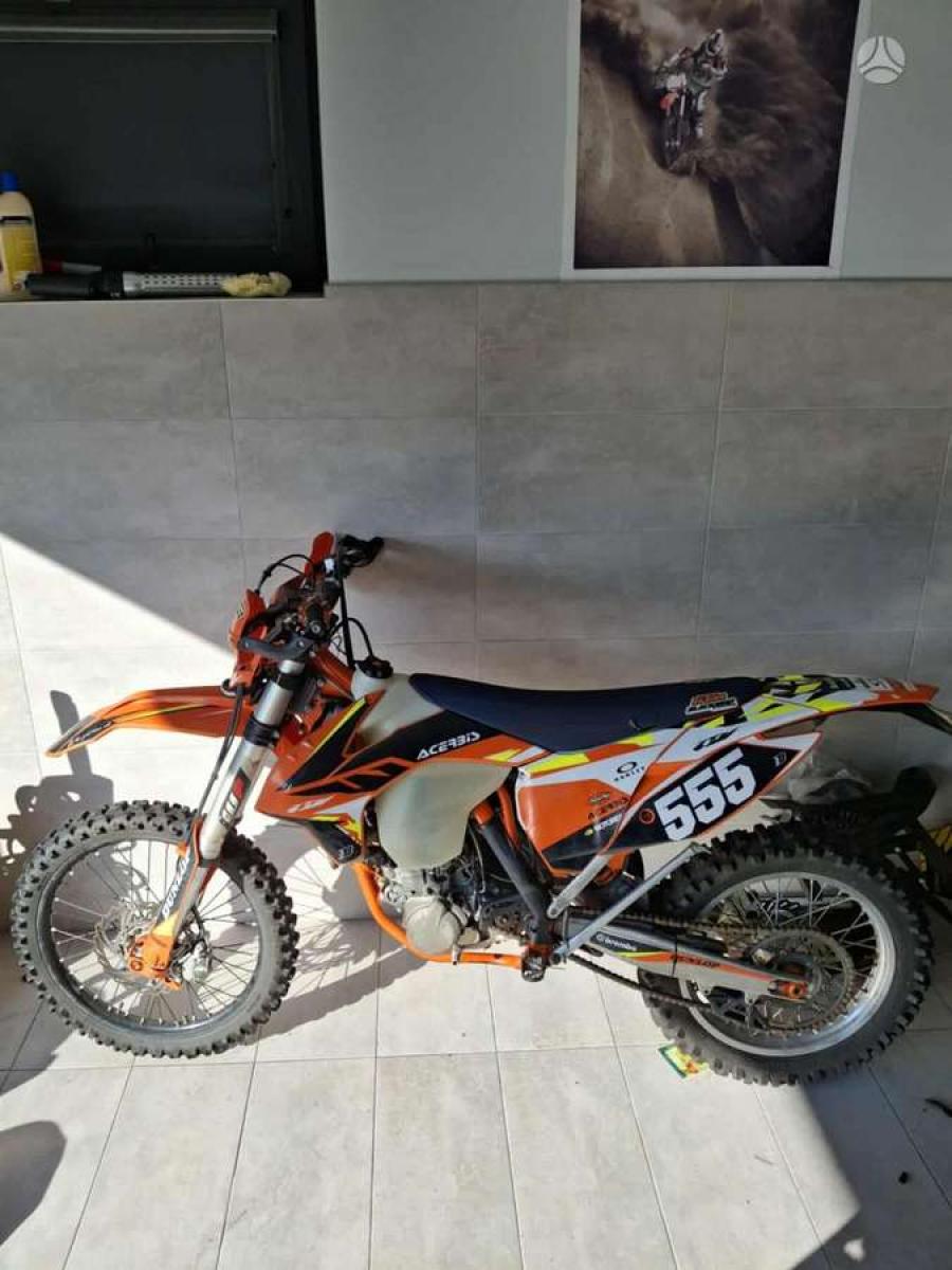 KTM EXC 2016 Kretinga, ar dzinēja tilpumu 0.00 L un nobraukumu 5 tūkst. km par 4100 €, foto 4 vietnē AUTOMOTO.COM.LV