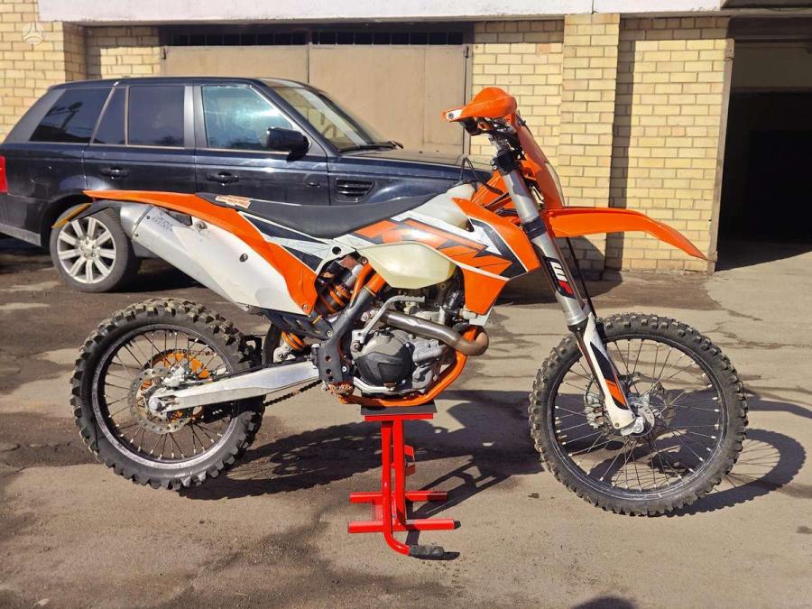 KTM EXC 2016 in Vilnius, with an engine capacity of 0.45 L and mileage of 6 thousand km for 5250 €, photo 5 on AUTOMOTO.COM.LV
