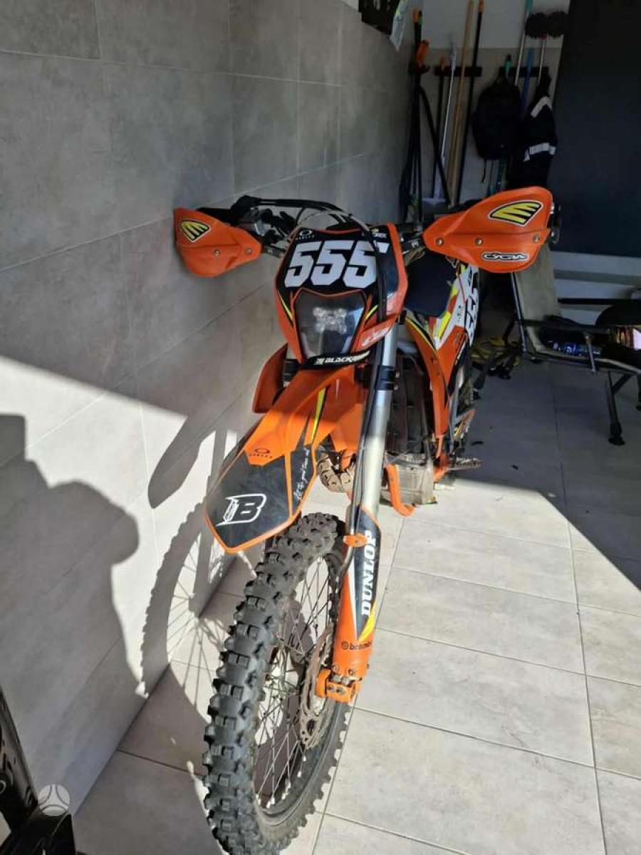 KTM EXC 2016 in Kretinga, with an engine capacity of 0.45 L and mileage of 5 thousand km for 4100 €, photo 5 on AUTOMOTO.COM.LV