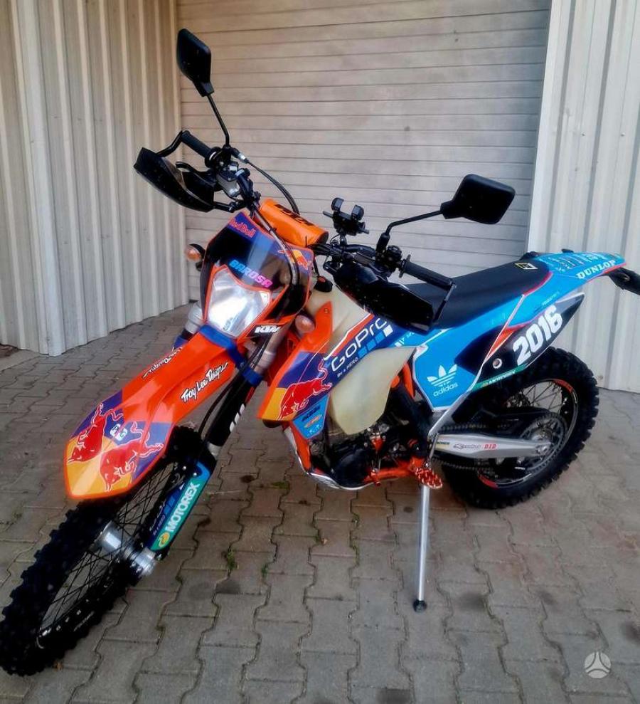 KTM EXC 2016 in Kaunas, with an engine capacity of 0.53 L and mileage of 0 thousand km for 7500 €, photo 13 on AUTOMOTO.COM.LV