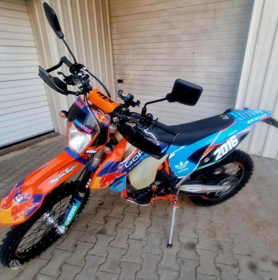KTM EXC 2016 in Kaunas, with an engine capacity of 0.53 L and mileage of 0 thousand km for 7500 €, photo 17 on AUTOMOTO.COM.LV
