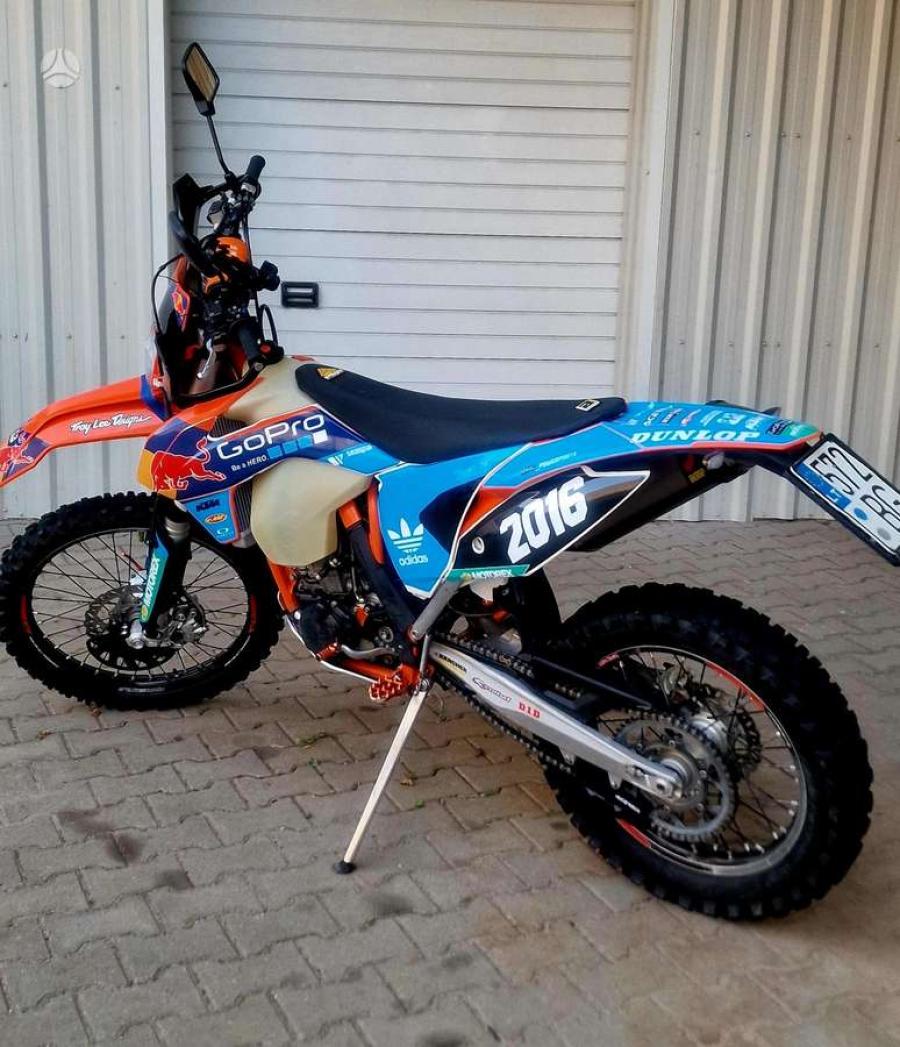 KTM EXC 2016 in Kaunas, with an engine capacity of 0.53 L and mileage of 0 thousand km for 7500 €, photo 19 on AUTOMOTO.COM.LV