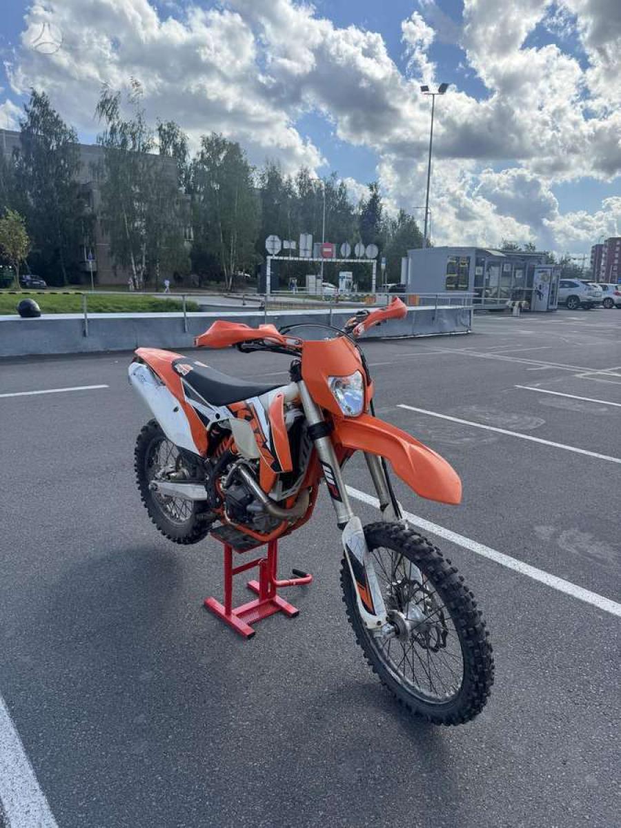 KTM EXC 2016 in Vilnius, with an engine capacity of 0.45 L and mileage of 4 thousand km for 4500 €, photo 1 on AUTOMOTO.COM.LV