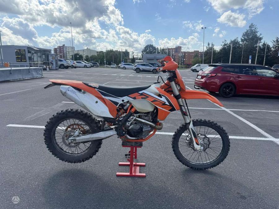 KTM EXC 2016 in Vilnius, with an engine capacity of 0.45 L and mileage of 4 thousand km for 4500 €, photo 3 on AUTOMOTO.COM.LV