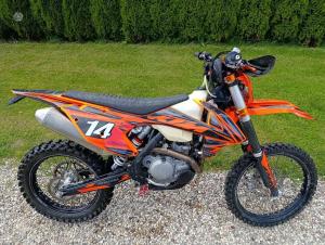 KTM EXC 2018 in Prienai, with an engine capacity of 0.45 L and mileage of 19 thousand km for 4000 €, photo  on AUTOMOTO.COM.LV