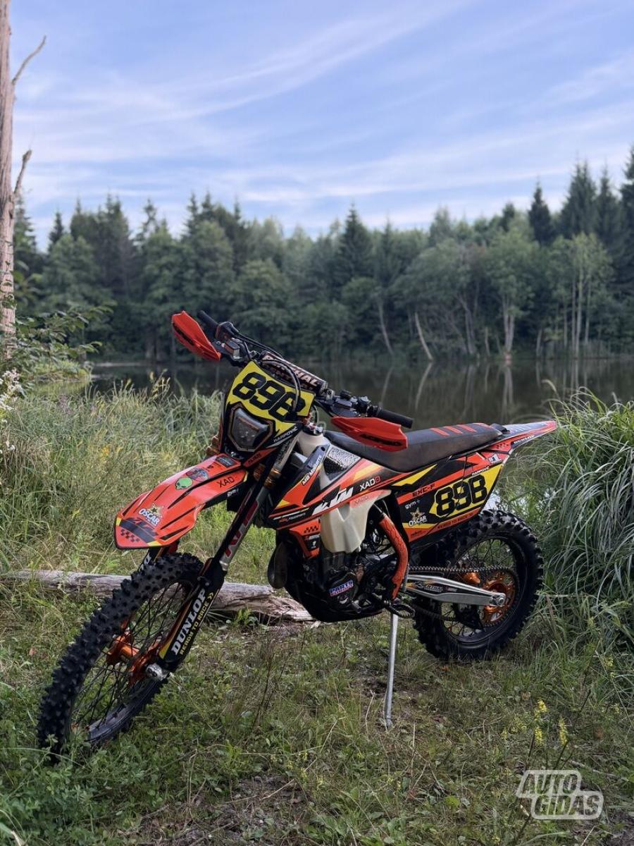 KTM EXC 2018 Viļņa, ar dzinēja tilpumu 4.50 L un nobraukumu 4 tūkst. km par 7150 €, foto 1 vietnē AUTOMOTO.COM.LV