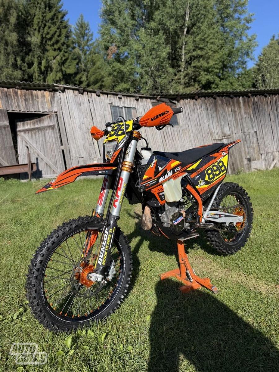 KTM EXC 2018 Viļņa, ar dzinēja tilpumu 4.50 L un nobraukumu 4 tūkst. km par 7150 €, foto 4 vietnē AUTOMOTO.COM.LV