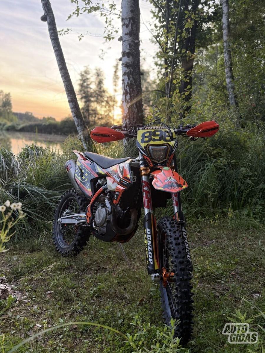 KTM EXC 2018 Viļņa, ar dzinēja tilpumu 4.50 L un nobraukumu 4 tūkst. km par 7150 €, foto 5 vietnē AUTOMOTO.COM.LV