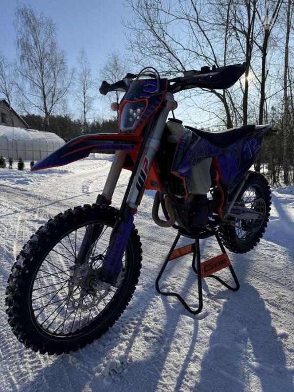 KTM EXC 2020 in Anyksciai, with an engine capacity of 0.35 L and mileage of 12 thousand km for 5600 €, photo 4 on AUTOMOTO.COM.LV