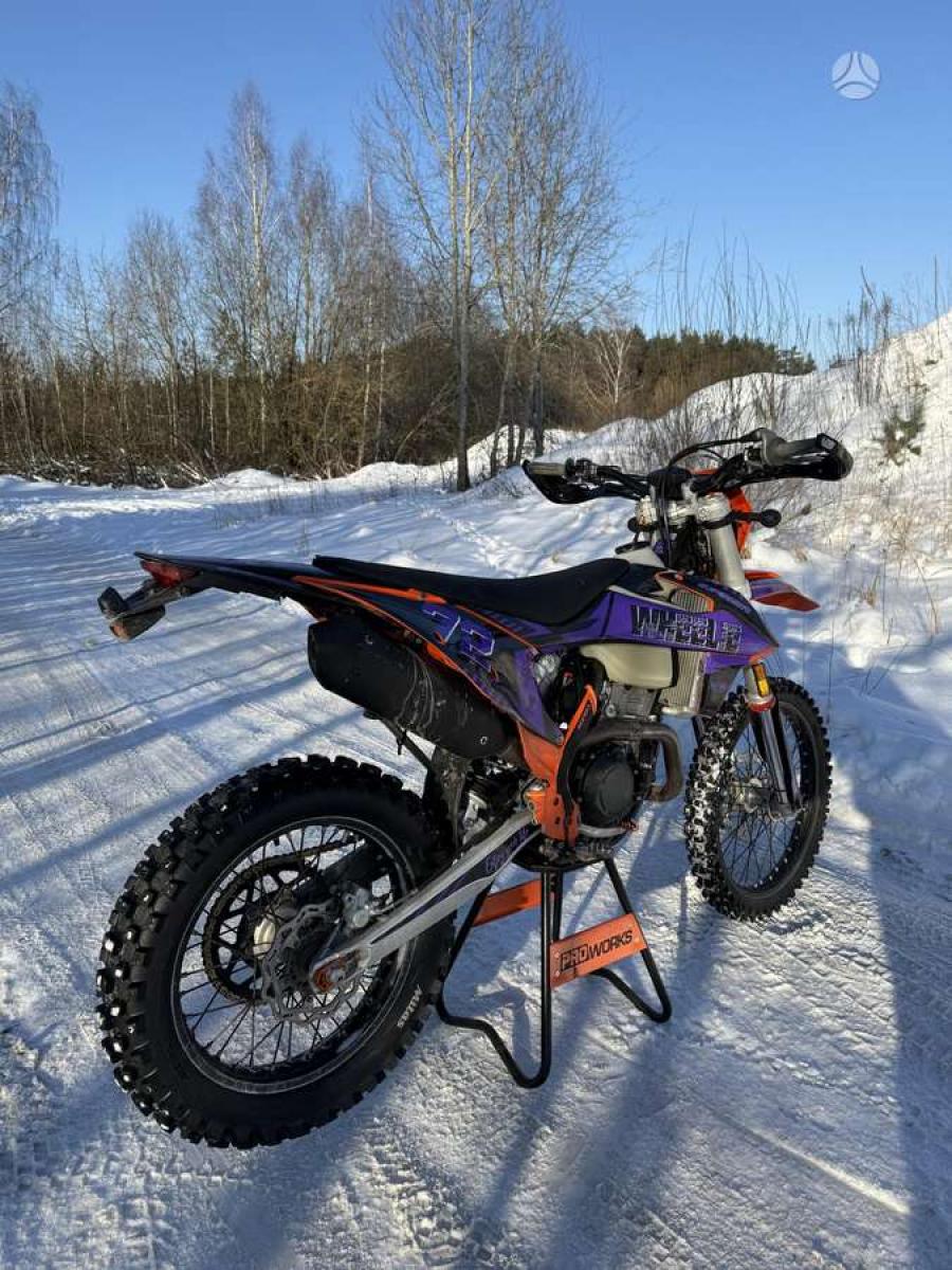 KTM EXC 2020 Anykščiai, ar dzinēja tilpumu 0.35 L un nobraukumu 12 tūkst. km par 5600 €, foto 5 vietnē AUTOMOTO.COM.LV