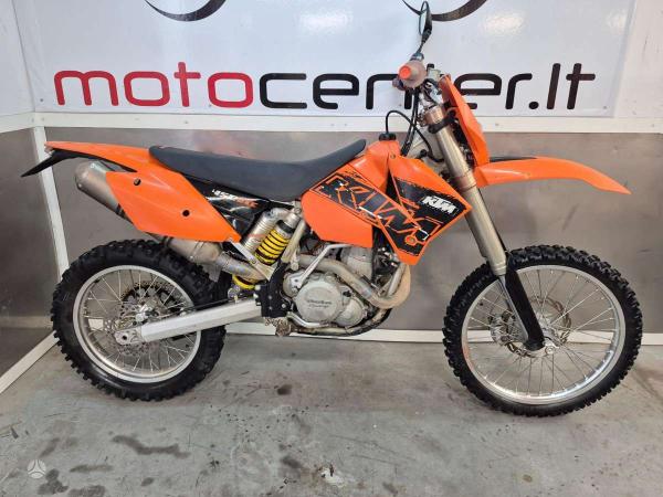 Orange KTM EXC 2004 in Kaunas, with an engine capacity of 0.45 L and mileage of 1000 thousand km for 2400 €, photo 5 on AUTOMOTO.COM.LV