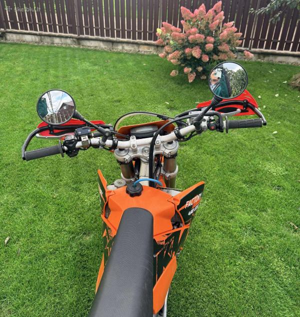 Orange KTM EXC 2004 in Klaipeda, with an engine capacity of 0.45 L and mileage of 0 thousand km for 2700 €, photo 7 on AUTOMOTO.COM.LV
