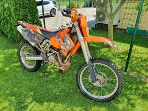 Orange KTM EXC 2005 in Vilnius, with an engine capacity of 0.45 L and mileage of 4 thousand km for 3400 €, photo 17 on AUTOMOTO.COM.LV