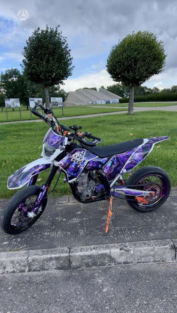 Violet KTM EXC 2009 in Kaunas, with an engine capacity of 0.45 L and mileage of 0 thousand km for 5400 €, photo 7 on AUTOMOTO.COM.LV