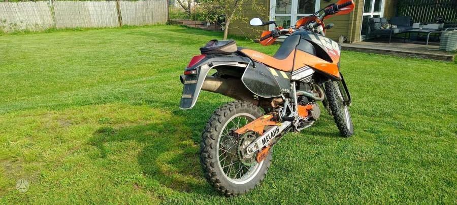 KTM LC 2002 in Silute, with an engine capacity of 0.63 L and mileage of 23 thousand km for 1700 €, photo 3 on AUTOMOTO.COM.LV