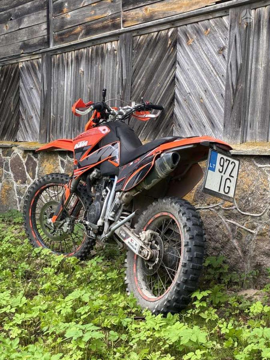 Orange KTM LC 2002 in Ignalina, with an engine capacity of 0.63 L and mileage of 70 thousand km for 2300 €, photo 9 on AUTOMOTO.COM.LV