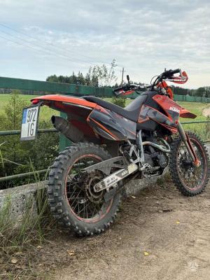 Orange KTM LC 2002 in Ignalina, with an engine capacity of 0.63 L and mileage of 70 thousand km for 2300 €, photo 15 on AUTOMOTO.COM.LV