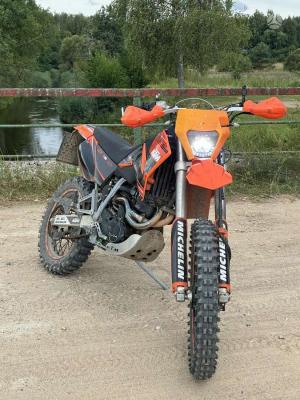 Orange KTM LC 2002 in Ignalina, with an engine capacity of 0.63 L and mileage of 70 thousand km for 2300 €, photo 17 on AUTOMOTO.COM.LV