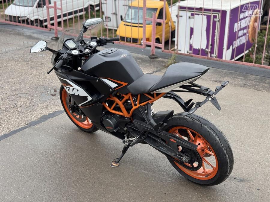 Melns KTM RC 2016 Kauņa, ar dzinēja tilpumu 0.13 L un nobraukumu 19 tūkst. km par 1770 €, foto 7 vietnē AUTOMOTO.COM.LV