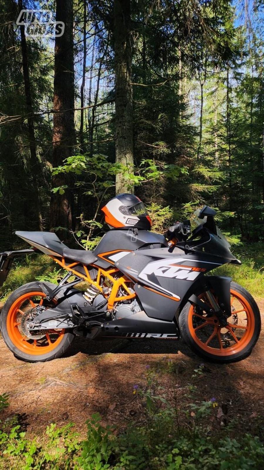 Melns KTM RC 2016 Plungė, ar dzinēja tilpumu 0.13 L un nobraukumu 32 tūkst. km par 1900 €, foto 1 vietnē AUTOMOTO.COM.LV