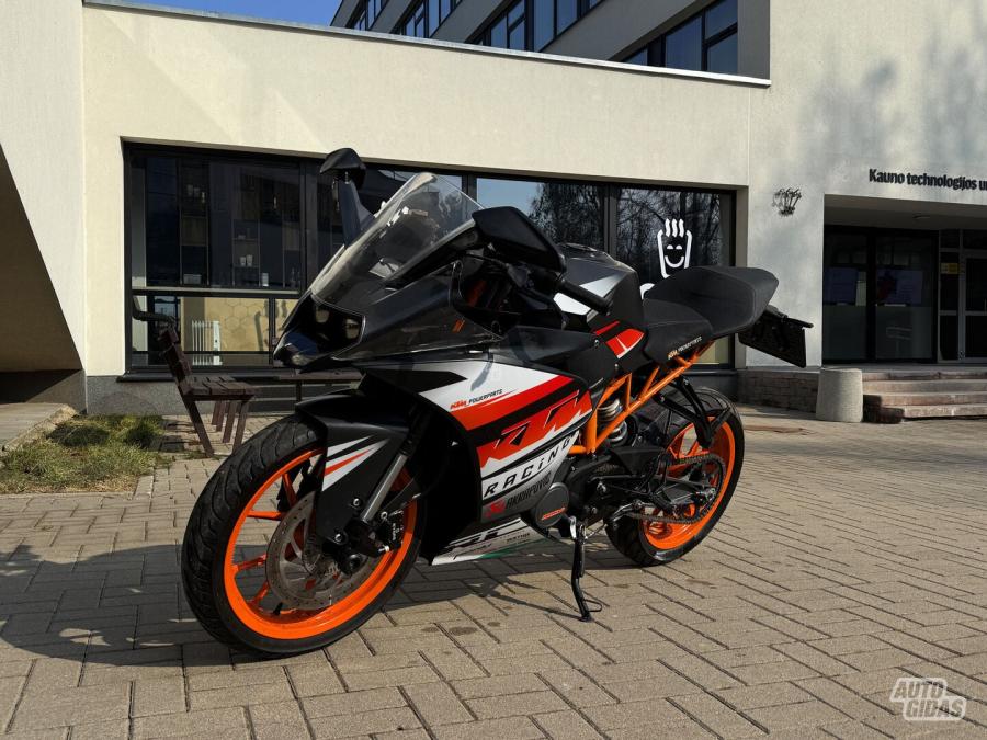 KTM RC 2015 in Kaunas, with an engine capacity of 0.13 L and mileage of 31 thousand km for 1870 €, photo 6 on AUTOMOTO.COM.LV