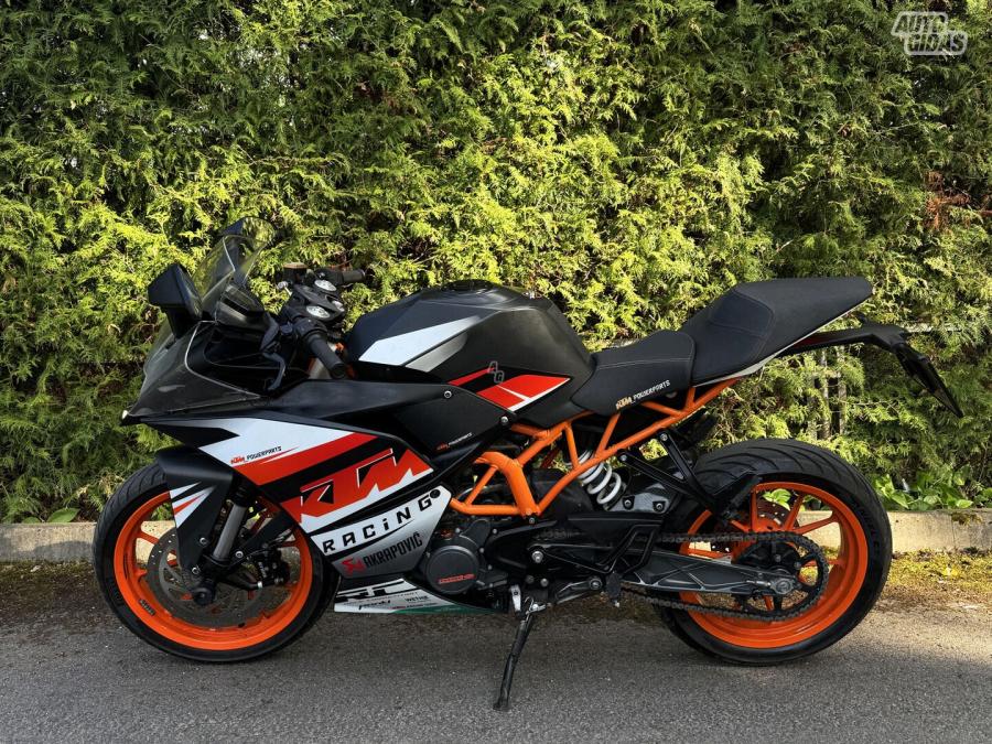 KTM RC 2015 in Kaunas, with an engine capacity of 0.13 L and mileage of 32 thousand km for 1880 €, photo 9 on AUTOMOTO.COM.LV