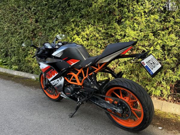 KTM RC 2015 Kauņa, ar dzinēja tilpumu 0.13 L un nobraukumu 32 tūkst. km par 1880 €, foto 9 vietnē AUTOMOTO.COM.LV