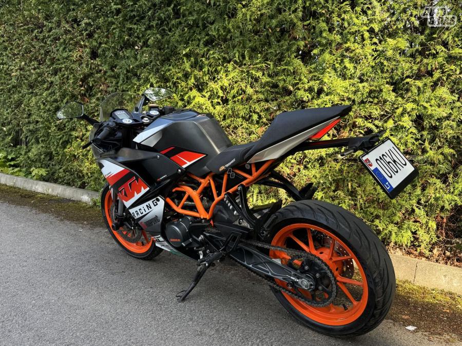 KTM RC 2015 in Kaunas, with an engine capacity of 0.13 L and mileage of 32 thousand km for 1880 €, photo 10 on AUTOMOTO.COM.LV