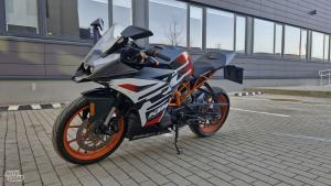 KTM RC 2015 in Kaunas, with an engine capacity of 0.13 L and mileage of 28 thousand km for 2050 €, photo 5 on AUTOMOTO.COM.LV