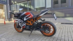 KTM RC 2015 in Kaunas, with an engine capacity of 0.13 L and mileage of 28 thousand km for 2050 €, photo 7 on AUTOMOTO.COM.LV