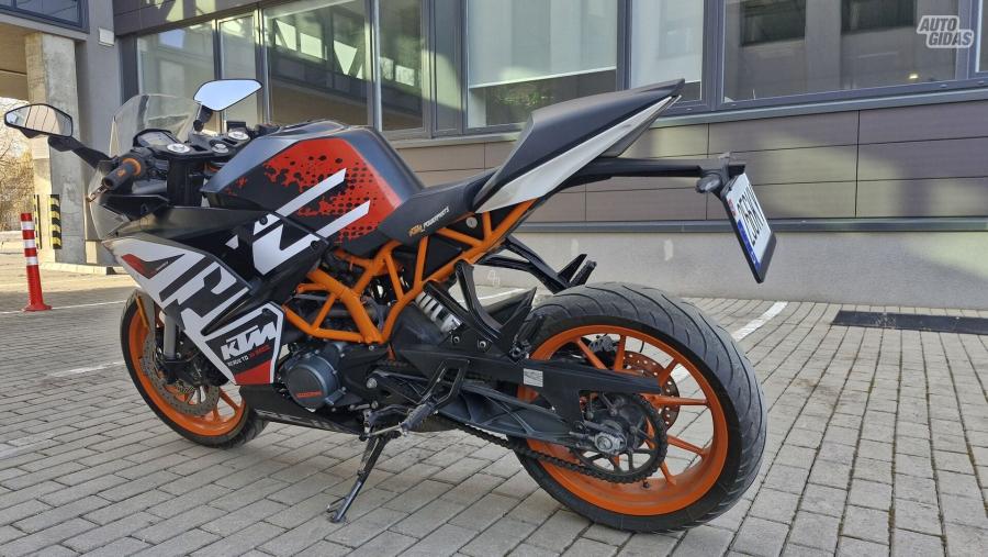 KTM RC 2015 in Kaunas, with an engine capacity of 0.13 L and mileage of 28 thousand km for 2050 €, photo 8 on AUTOMOTO.COM.LV