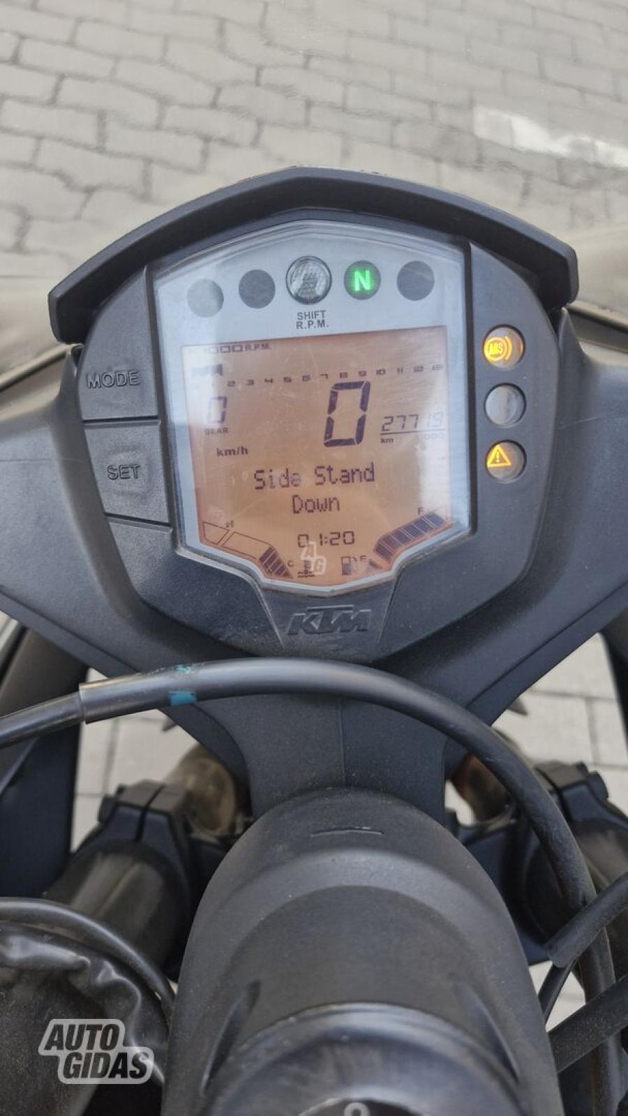 KTM RC 2015 in Kaunas, with an engine capacity of 0.13 L and mileage of 28 thousand km for 2050 €, photo 13 on AUTOMOTO.COM.LV