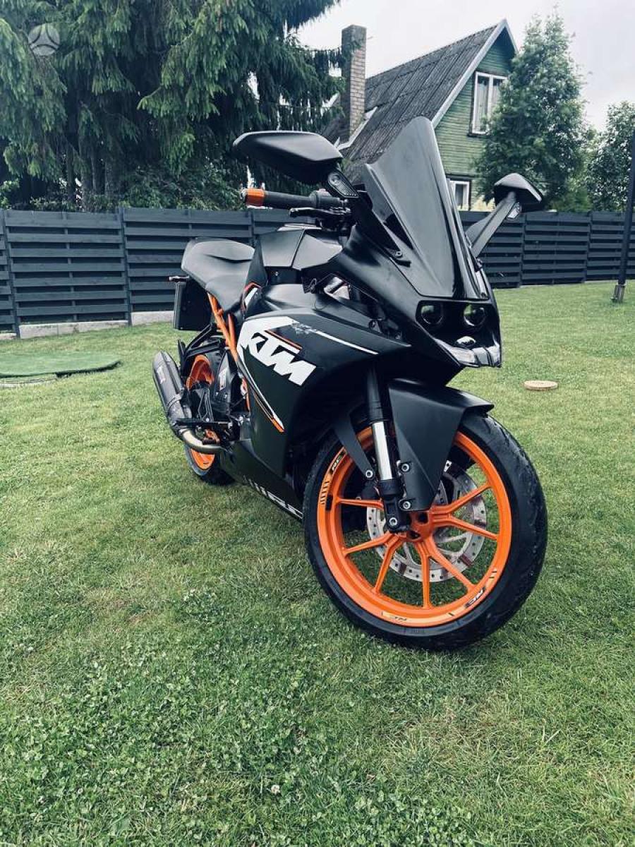 KTM RC 2015 Kretinga, ar dzinēja tilpumu 0.13 L un nobraukumu 25 tūkst. km par 2350 €, foto 1 vietnē AUTOMOTO.COM.LV
