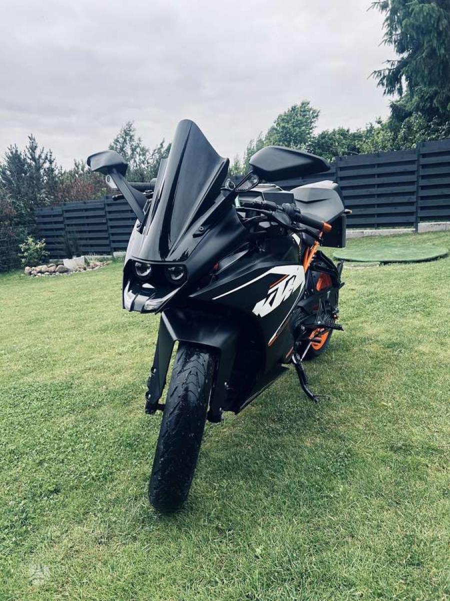 KTM RC 2015 Kretinga, ar dzinēja tilpumu 0.13 L un nobraukumu 25 tūkst. km par 2350 €, foto 6 vietnē AUTOMOTO.COM.LV
