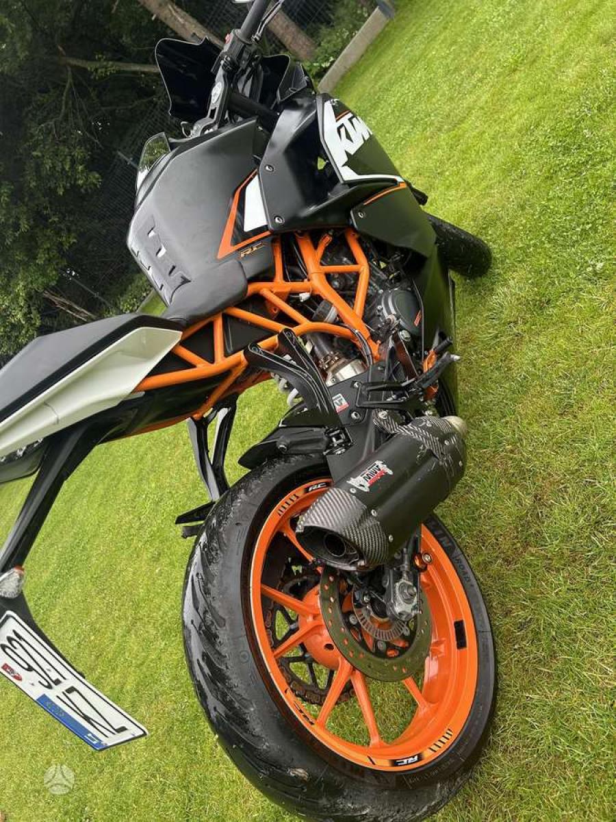 KTM RC 2015 Kretinga, ar dzinēja tilpumu 0.13 L un nobraukumu 25 tūkst. km par 2350 €, foto 7 vietnē AUTOMOTO.COM.LV