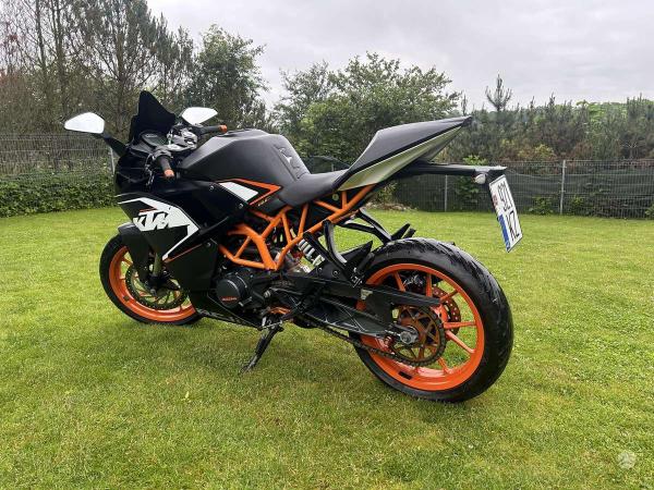 KTM RC 2015 in Kretinga, with an engine capacity of 0.13 L and mileage of 25 thousand km for 2350 €, photo 10 on AUTOMOTO.COM.LV