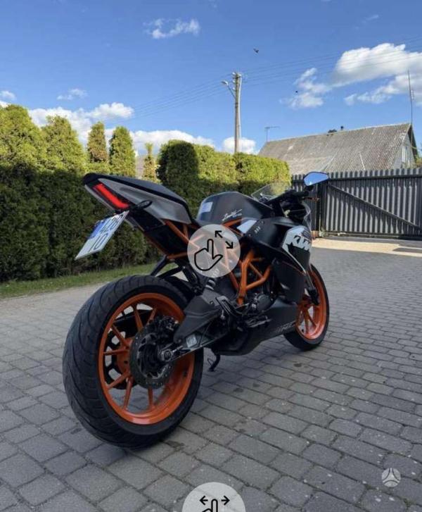 KTM RC 2015 in Ukmerge, with an engine capacity of 0.13 L and mileage of 27 thousand km for 2100 €, photo 3 on AUTOMOTO.COM.LV