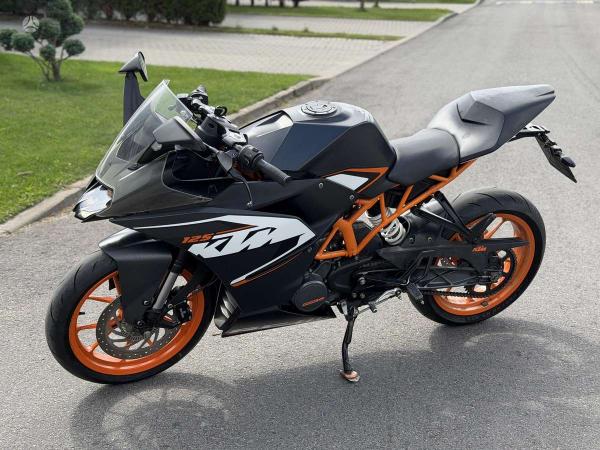 KTM RC 2015 in Kaunas, with an engine capacity of 0.13 L and mileage of 19 thousand km for 1850 €, photo 2 on AUTOMOTO.COM.LV