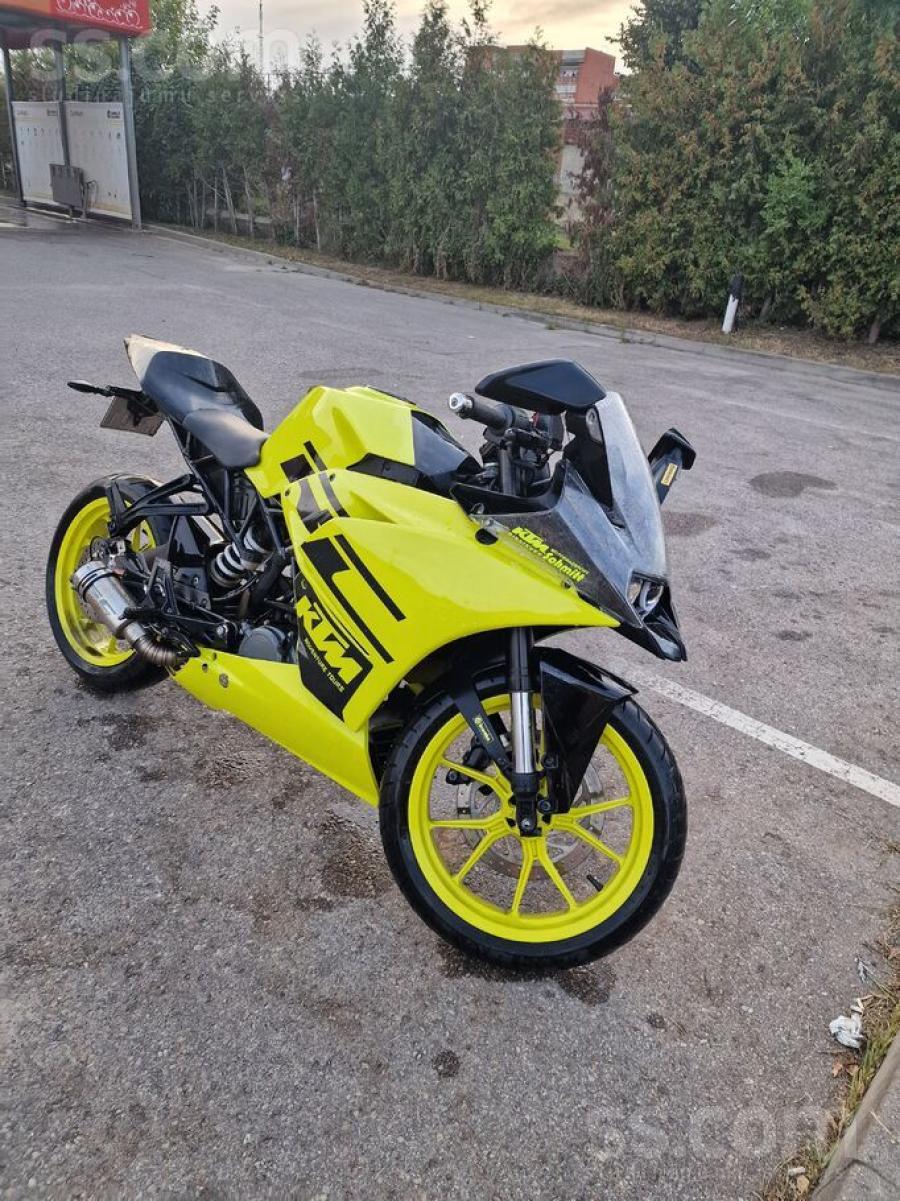 KTM RC 2016 Daugavpils, ar dzinēja tilpumu 0.13 L un nobraukumu 0 tūkst. km par 2800 €, foto 4 vietnē AUTOMOTO.COM.LV