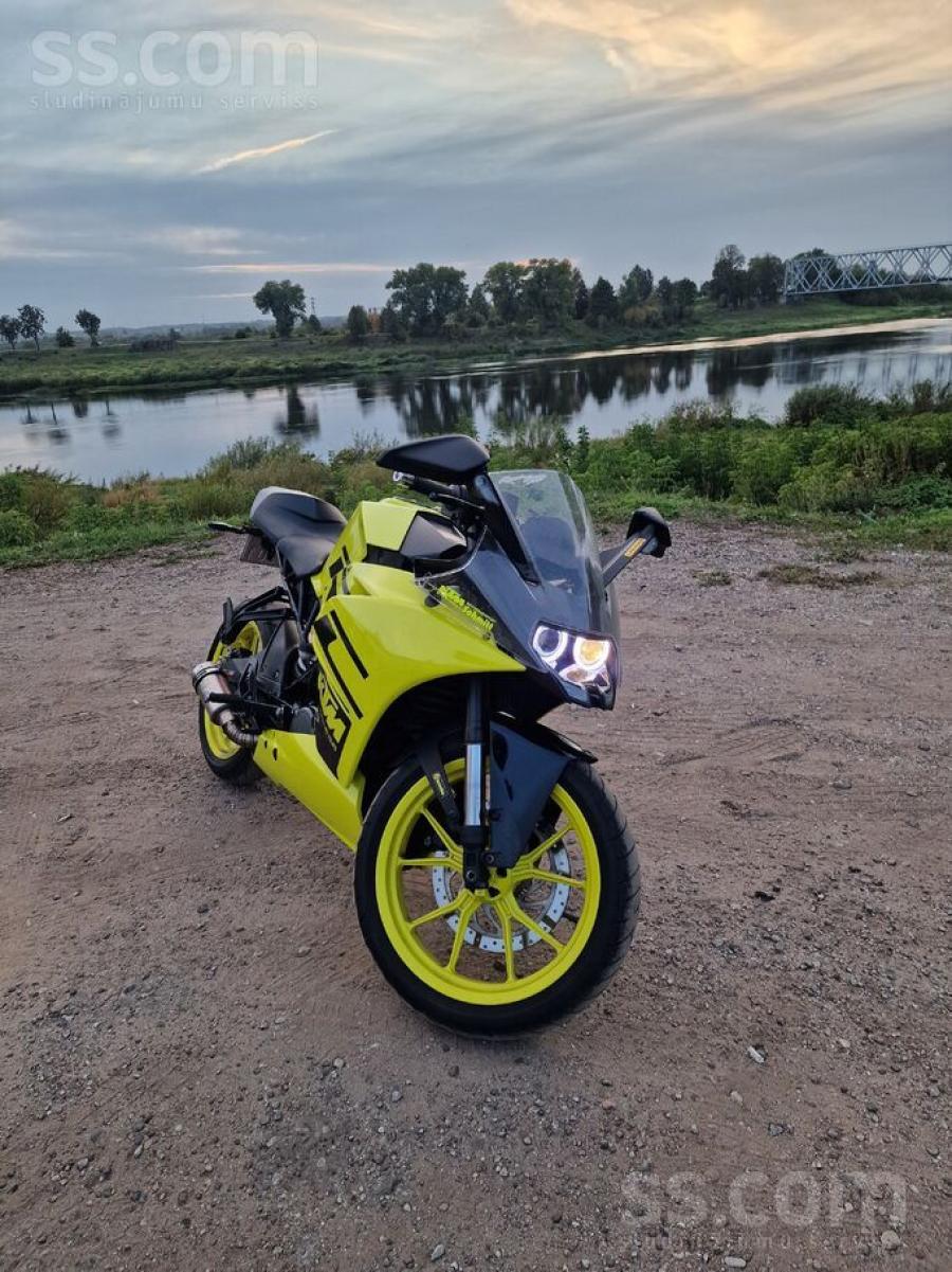 KTM RC 2016 Daugavpils, ar dzinēja tilpumu 0.13 L un nobraukumu 0 tūkst. km par 2800 €, foto 5 vietnē AUTOMOTO.COM.LV