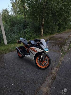 KTM RC 2016 in Plunge, with an engine capacity of 0.13 L and mileage of 39 thousand km for 1600 €, photo  on AUTOMOTO.COM.LV