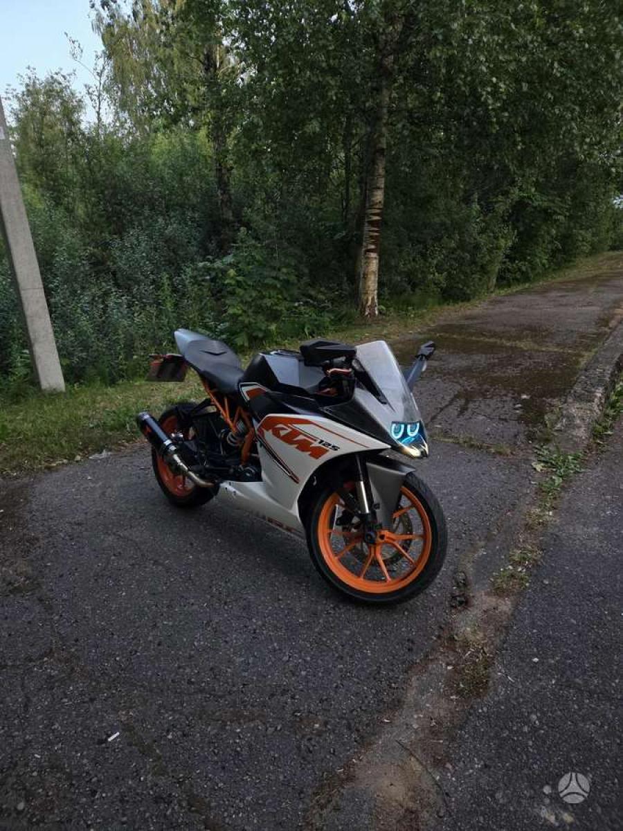 KTM RC 2016 in Plunge, with an engine capacity of 0.13 L and mileage of 39 thousand km for 1600 €, photo 1 on AUTOMOTO.COM.LV