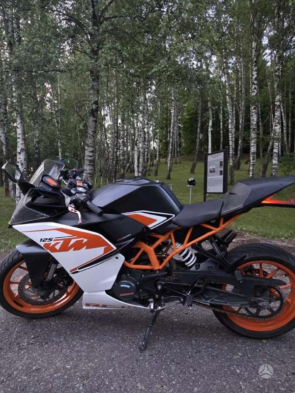 KTM RC 2016 Plungė, ar dzinēja tilpumu 0.13 L un nobraukumu 39 tūkst. km par 1600 €, foto 7 vietnē AUTOMOTO.COM.LV